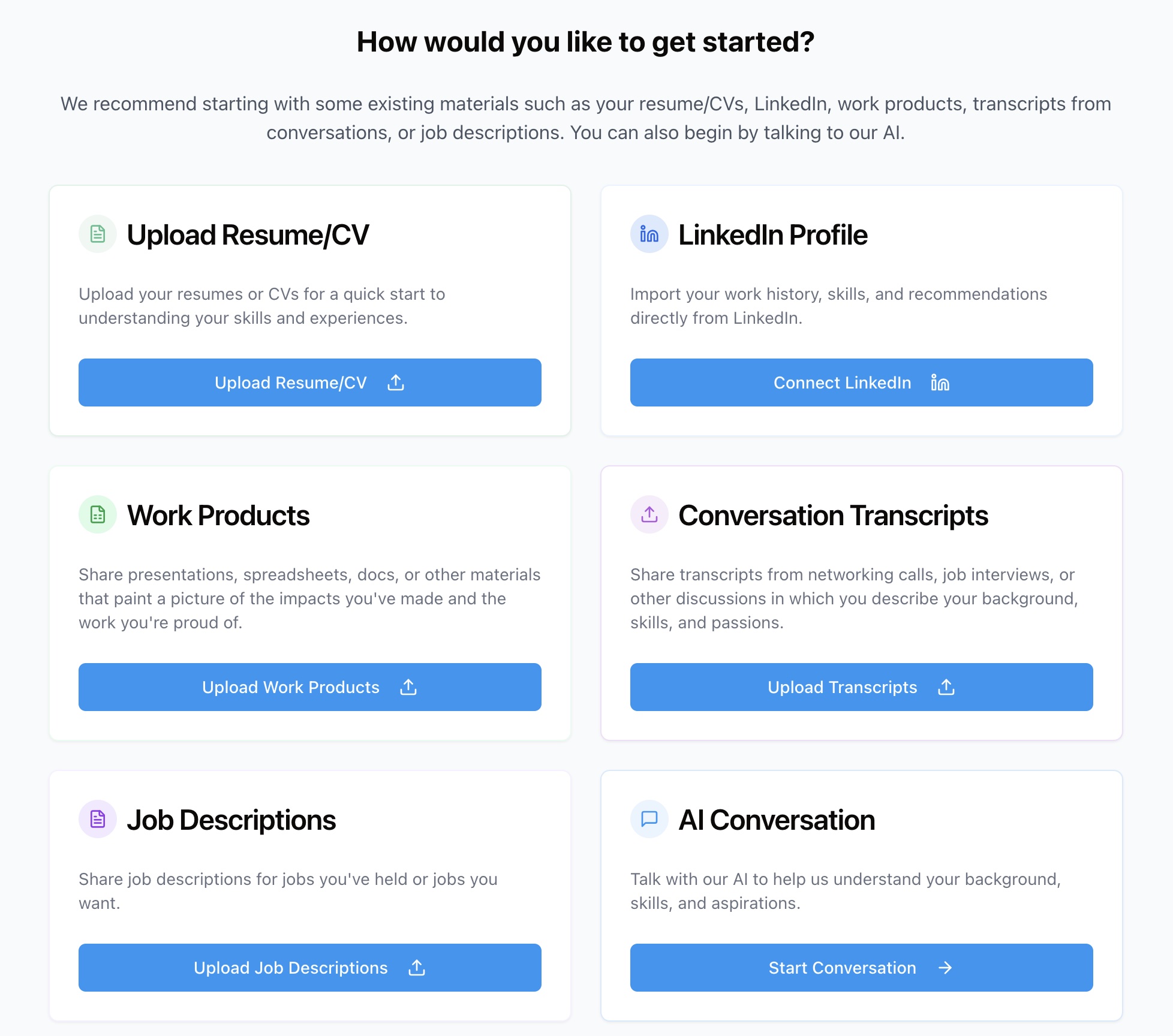 Background analysis dashboard